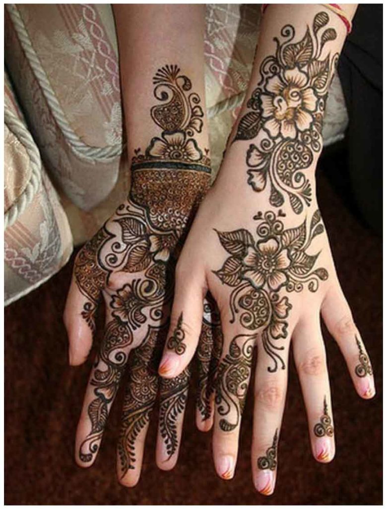 Top 20 Engrossing Pakistani Mehndi Designs | LivingHours