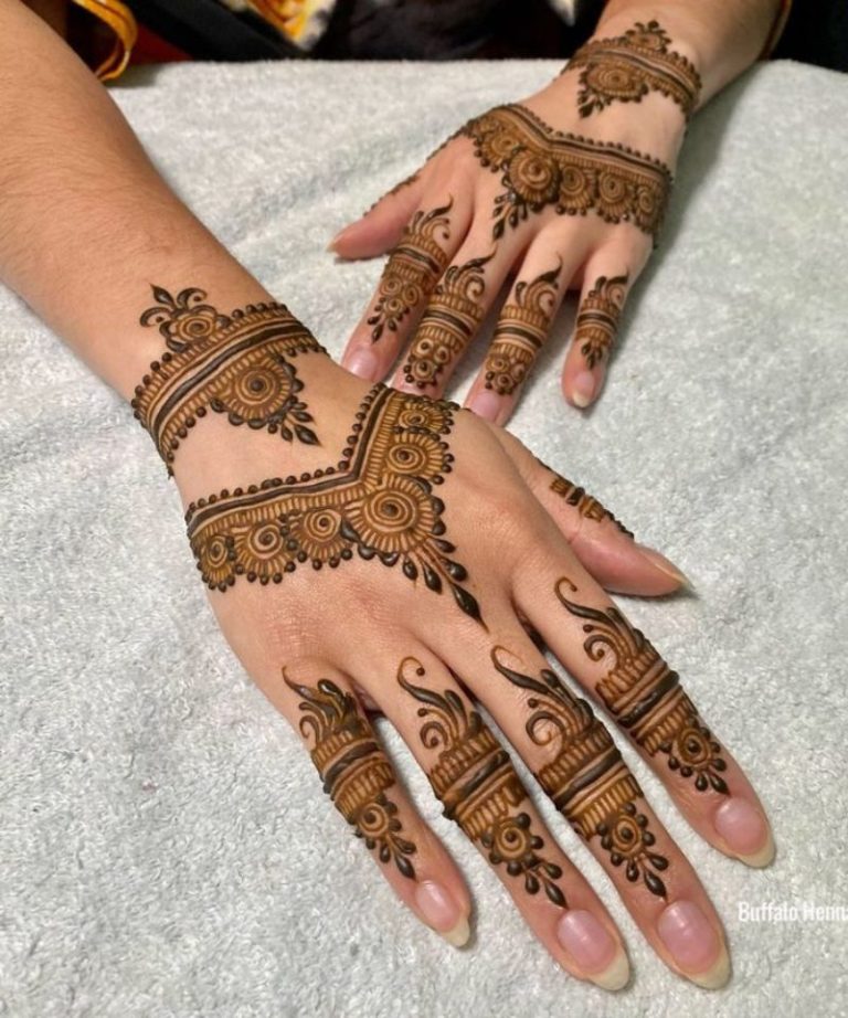 Latest 20 Stylish & Easy Pakistani Mehndi Designs With Images
