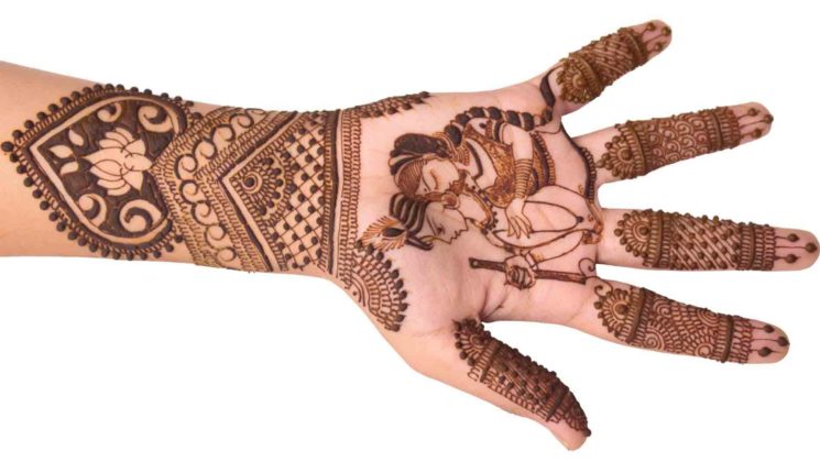 8 Awesome Krishna Mehndi Designs For Janmashtami 2016 | LivingHours