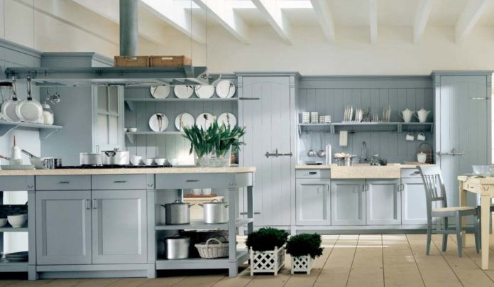 Inspiring Blue Kitchen Ideas To Renovate Your Kitchen | LivingHours