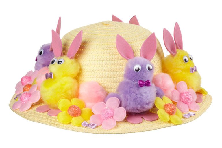 24 Easter Bonnet Ideas to Make Your Kids Super Happy